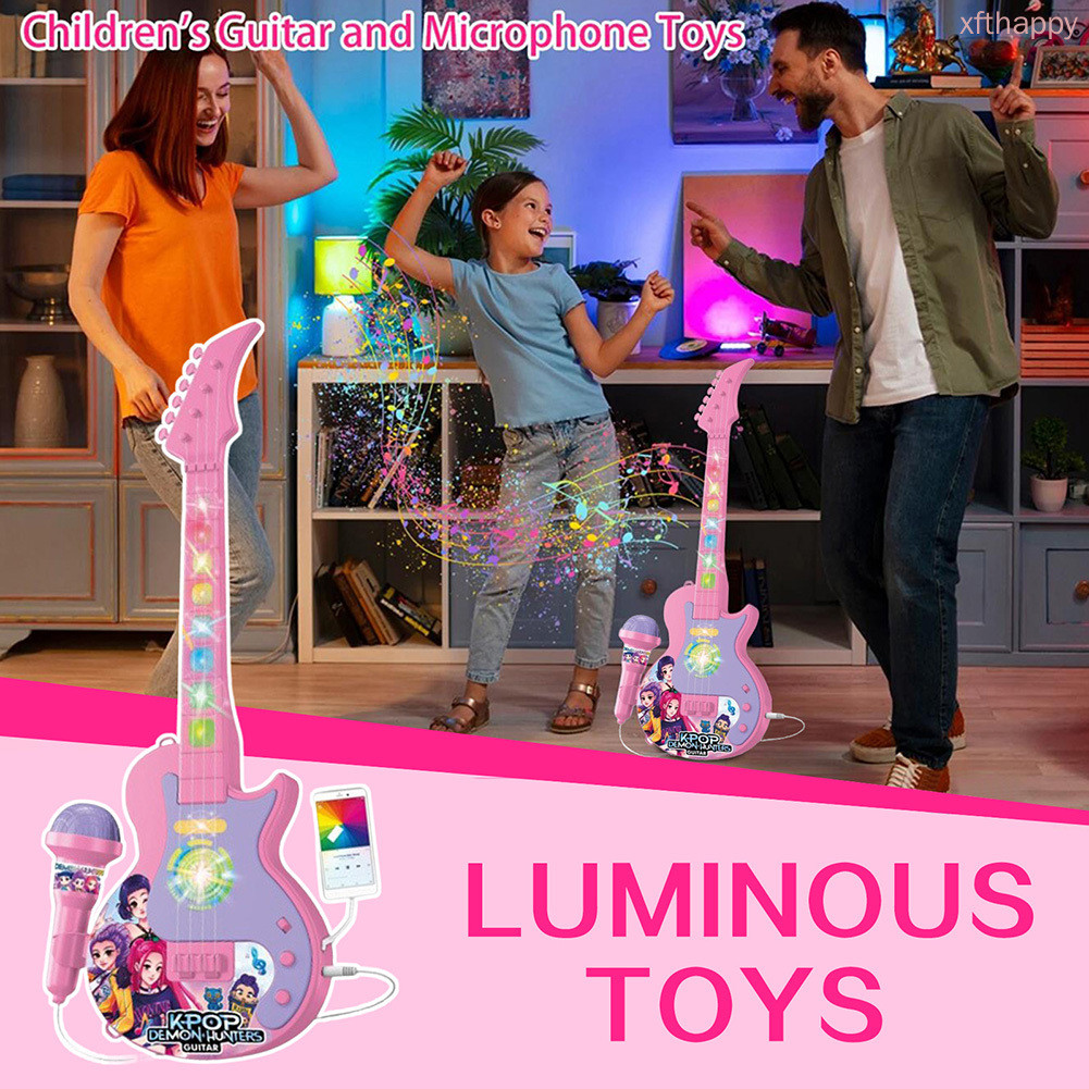 Kpop Demon Hunters Music Microphone For Kids Fine Craftsmanship Fun ...