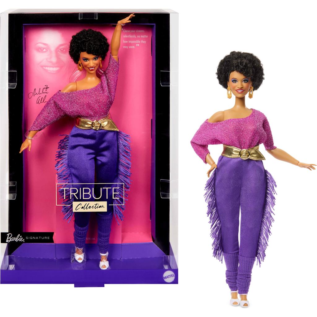 Barbie Debbie Allen Signature BLACK Dress-up Doll & House Playset for ...
