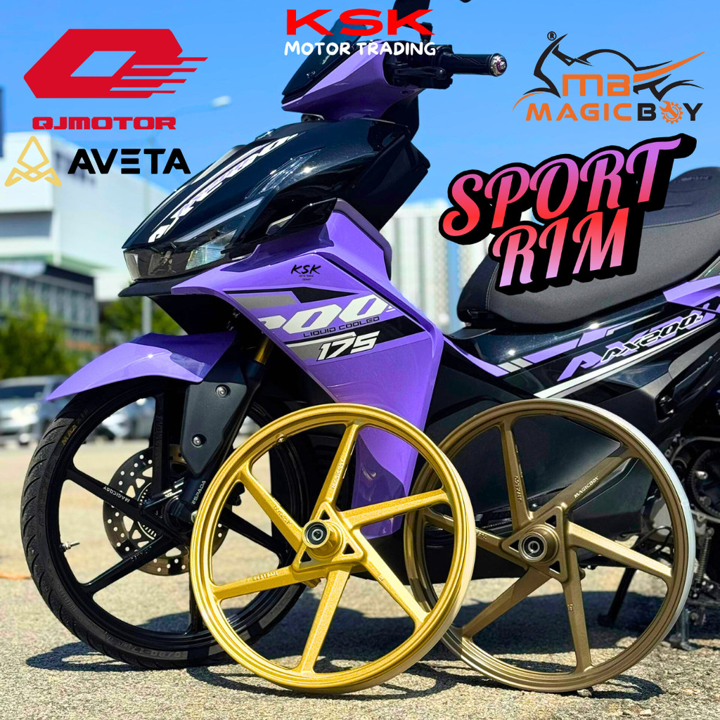 MAGIC BOY SPORT RIM MS-663 160 / 160X17 AX200S QJ AVETA NOVA 160 GOLD ...