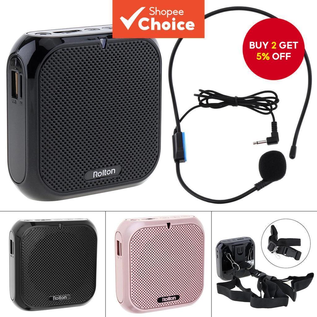 [Shopee Choice] Headworn Microphone Loudspeaker Voice Amplifier ...