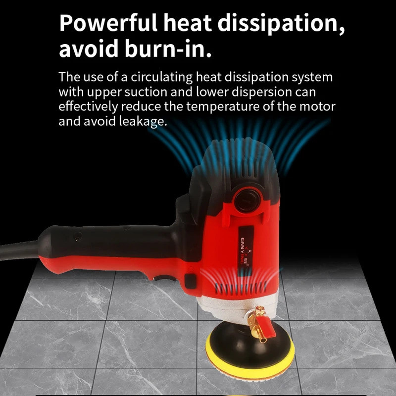 Xueqing Electric Water Polisher Water-filled Polishing Machine Terrazzo ...