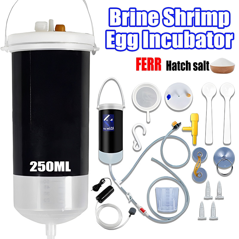 18 IN 1 BBS Hatchery Tool with Pump Aquarium Brine Shrimp Eggs Artemia ...