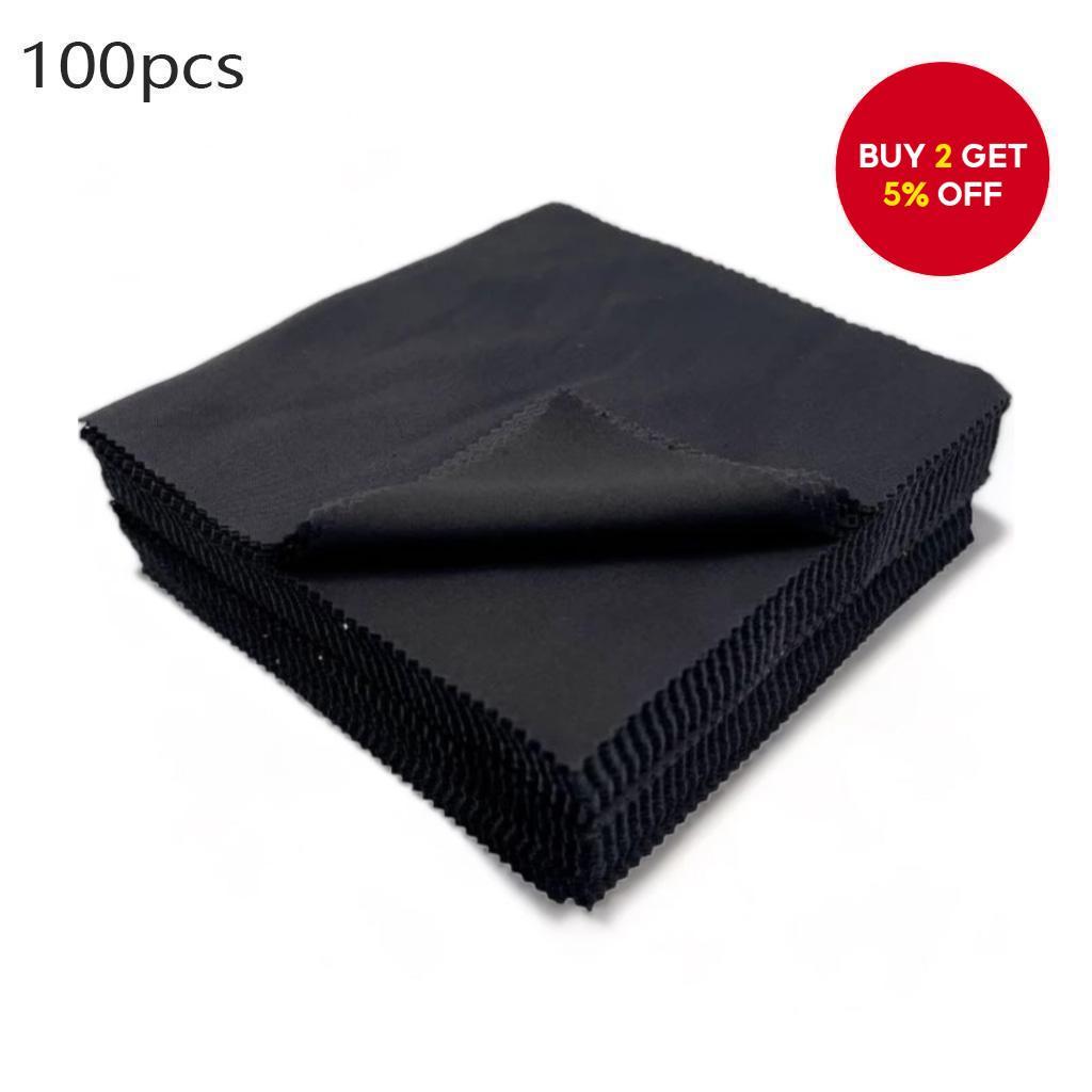 Ultrafine Microfiber Lens Cleaning Cloths 100pcs for Eyeglasses Camera ...
