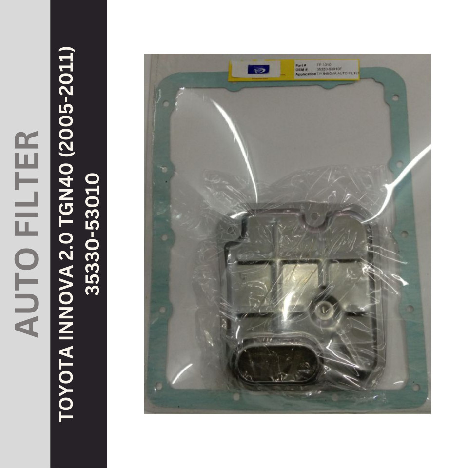 TOYOTA INNOVA 2.0 TGN40 (2005-2011) AUTO TRANSMISSION FILTER&GASKET ATF ...