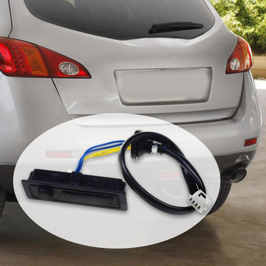[lzdjlmy2ua] Rear Trunk Switch Tailgate Lid Release Black Plastic ...