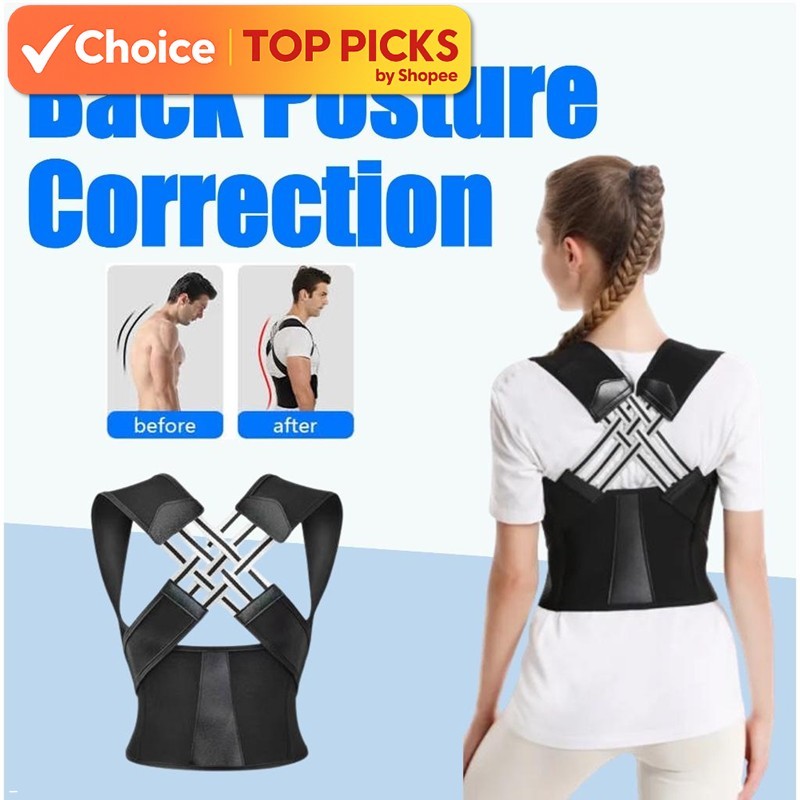 Back Posture Brace | Humpback & Hunchback Posture Corrector for Men ...