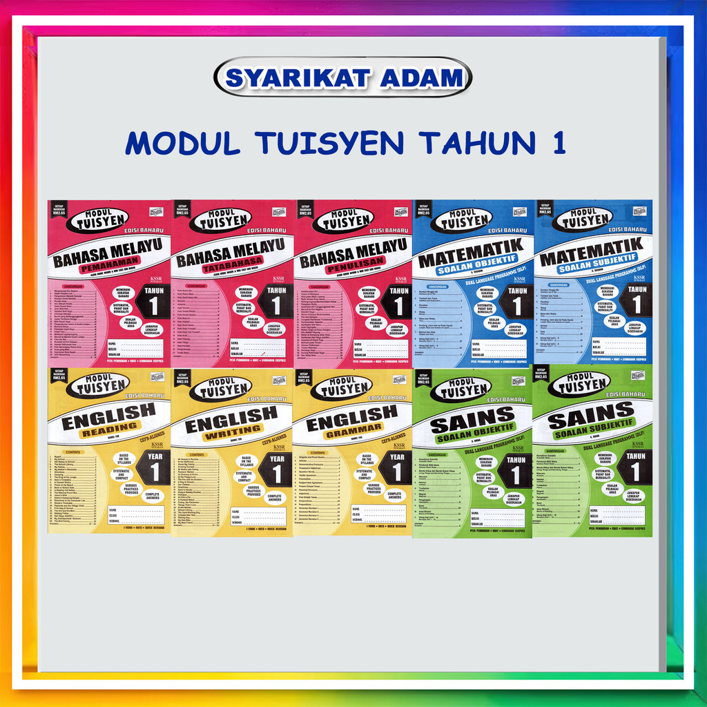 Syarikat Adam Bookstore, Online Shop | Shopee Malaysia