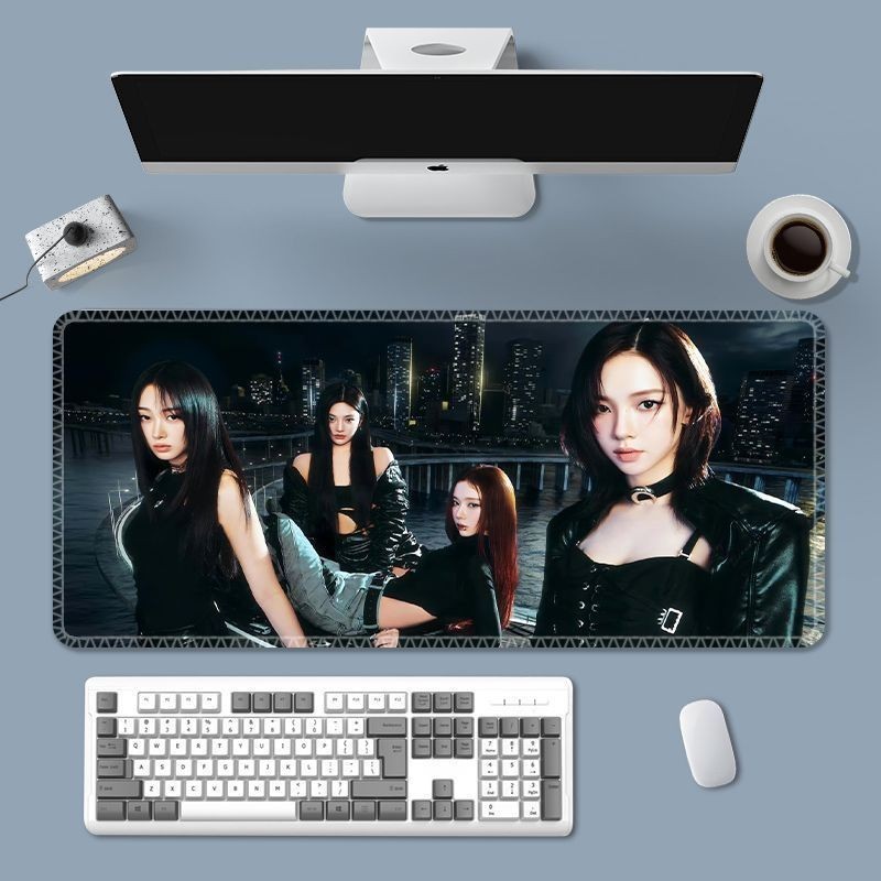 Representative aespa Mouse Pad High-value Korean Group Merchandise Kim ...