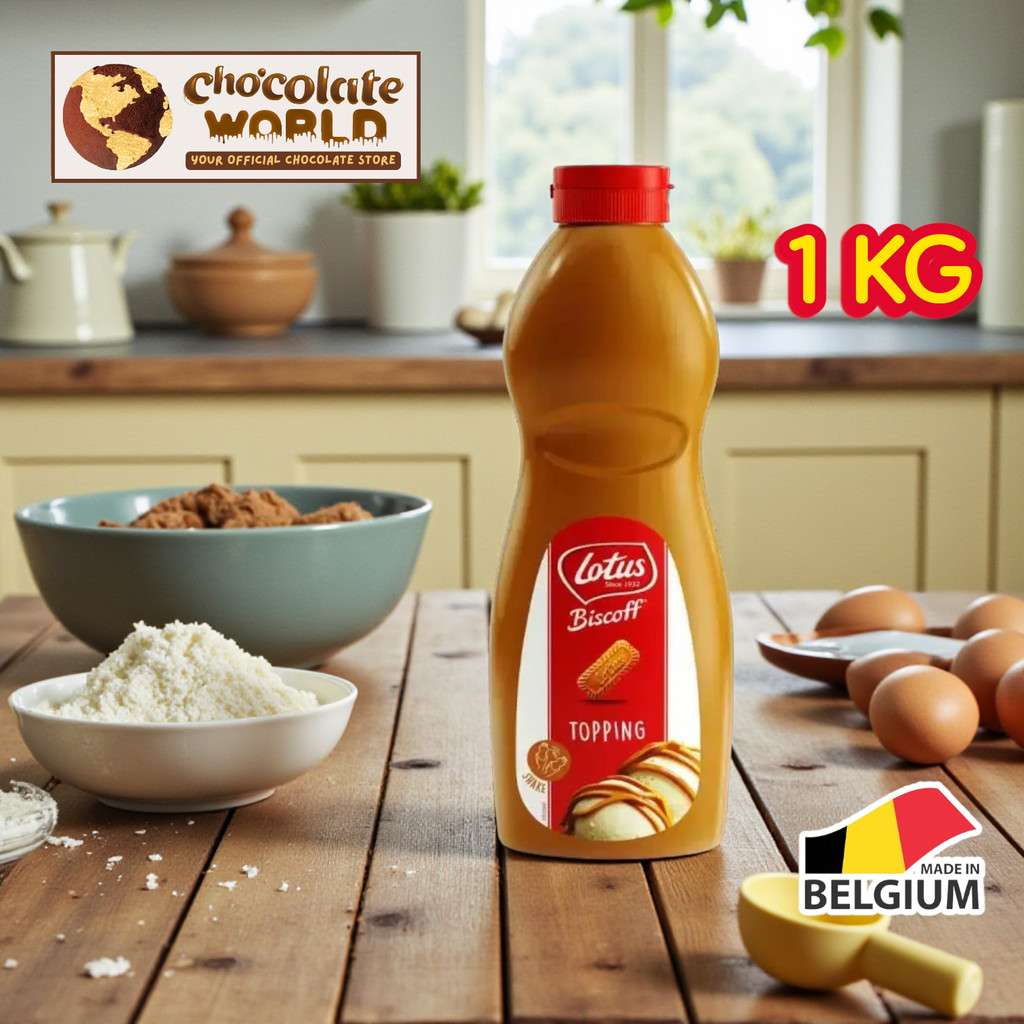 Lotus Biscoff Topping 1kg (Made in EU) BB:06/26 | Shopee Malaysia