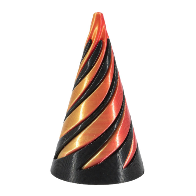 [hro] 3D Printed Spiral Cone Toy Fidget Toy Impossible Pyramid ...