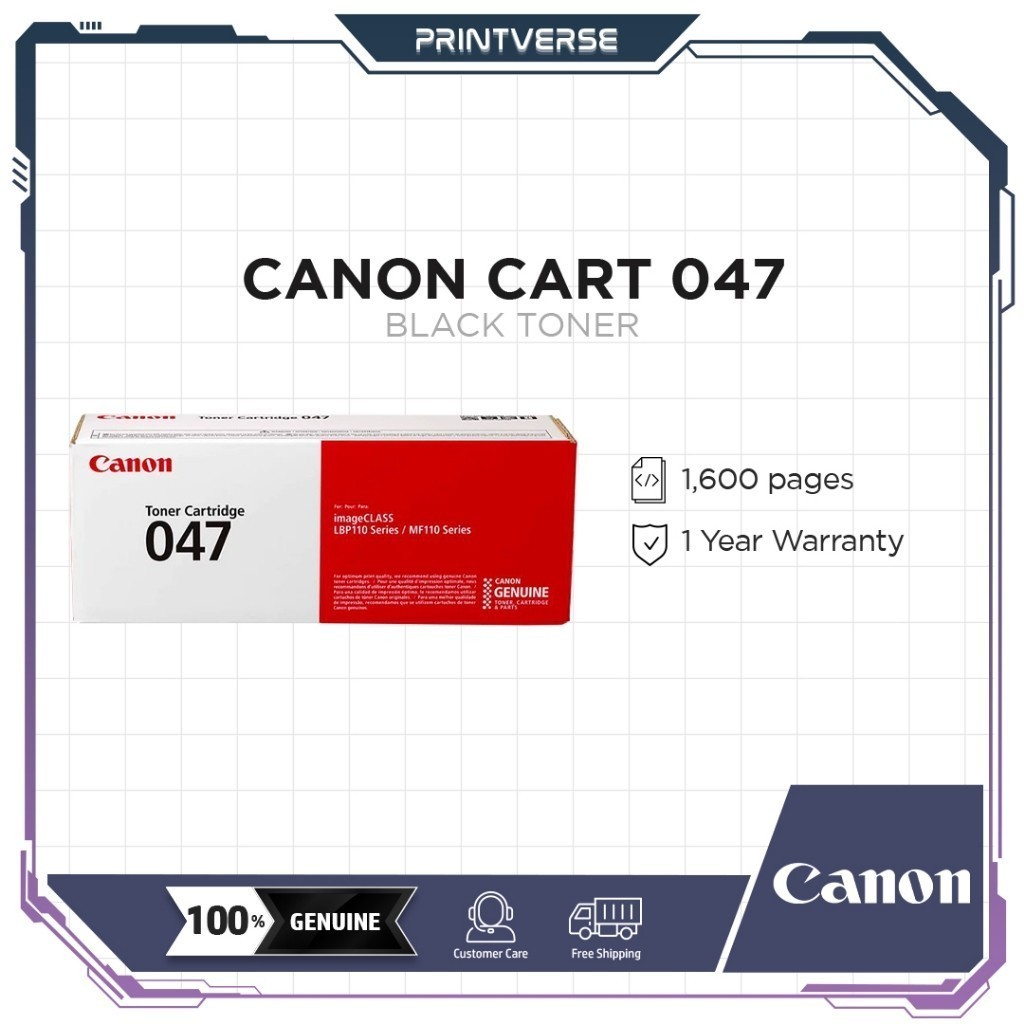 Canon Cart 047 Original Laserjet Mono Toner Cartridge / 1.6k Pages ...