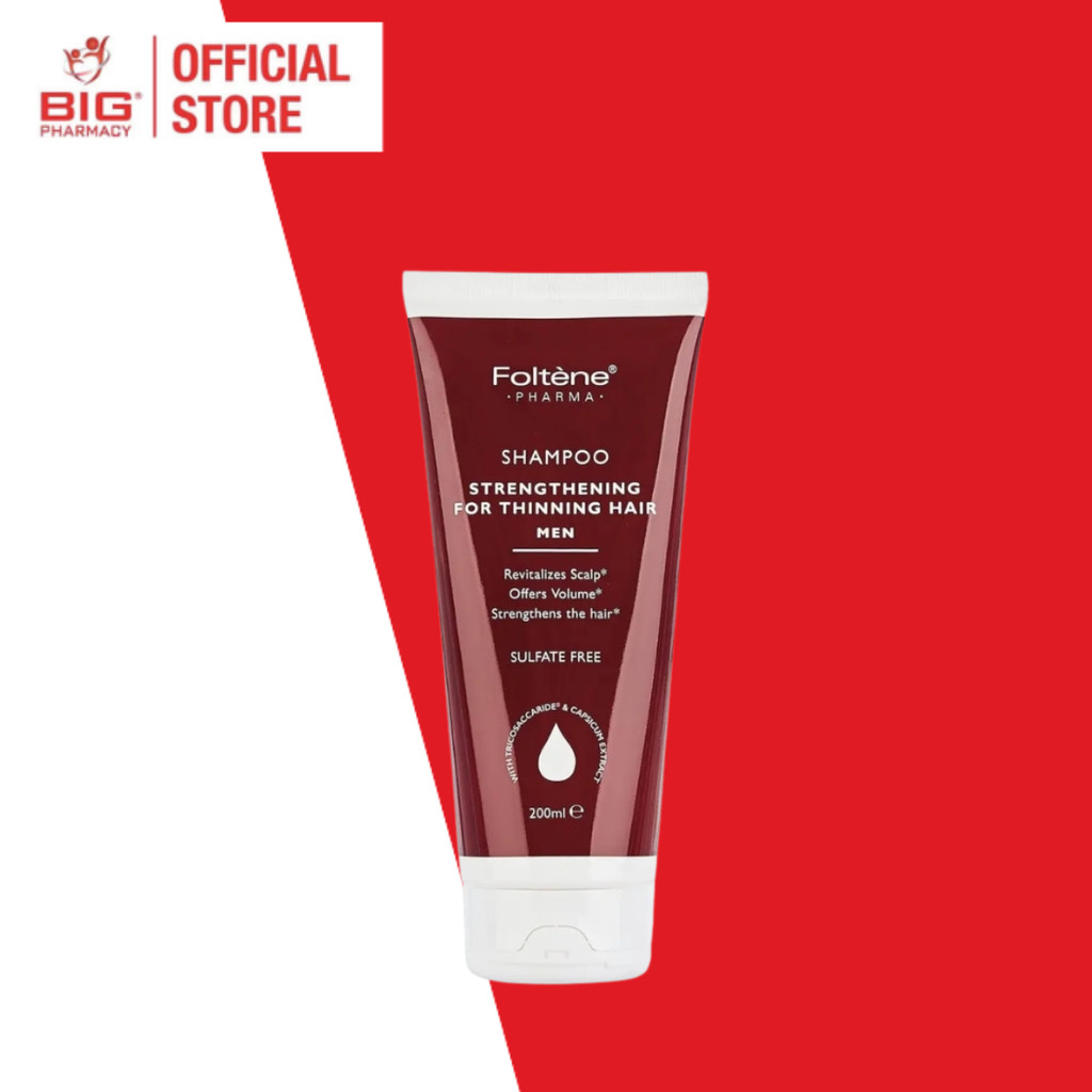 FOLTENE PHARMA MEN HAIR STRENGTHENING SHAMPOO 200ML | Shopee Malaysia