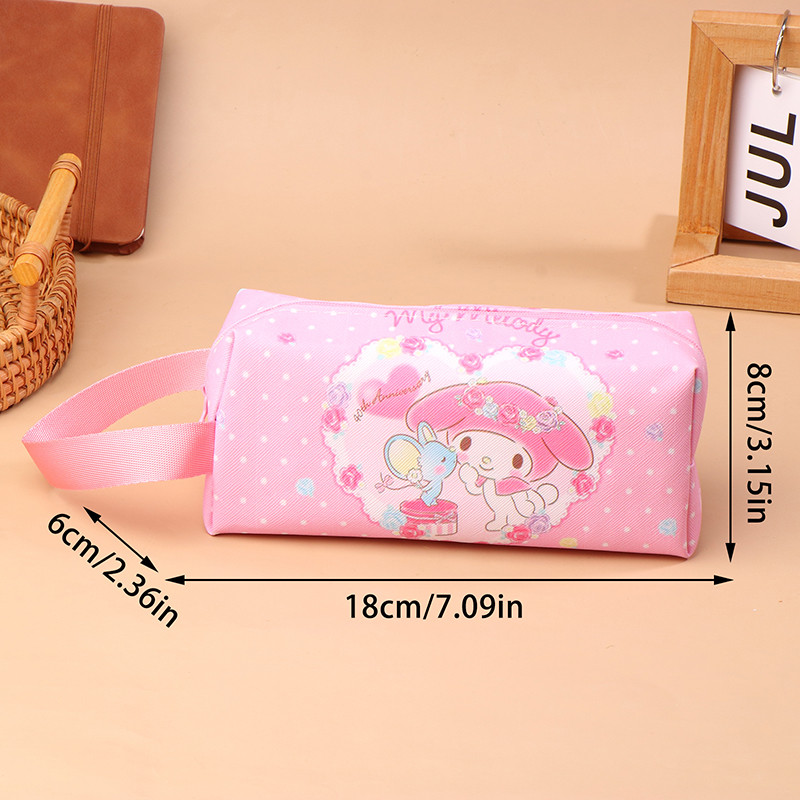 BAK Pen Bag Hello Kittys Cartoon Anime Makeup Bag Student Stationery ...