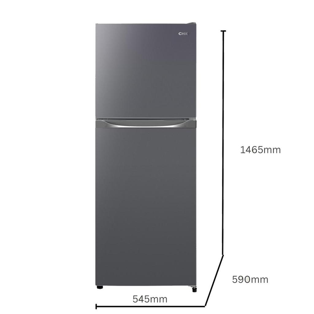 [NEW] CHiQ CTM202N-MC 258L 2 Door No Frost Refrigerator Peti Sejuk Top ...