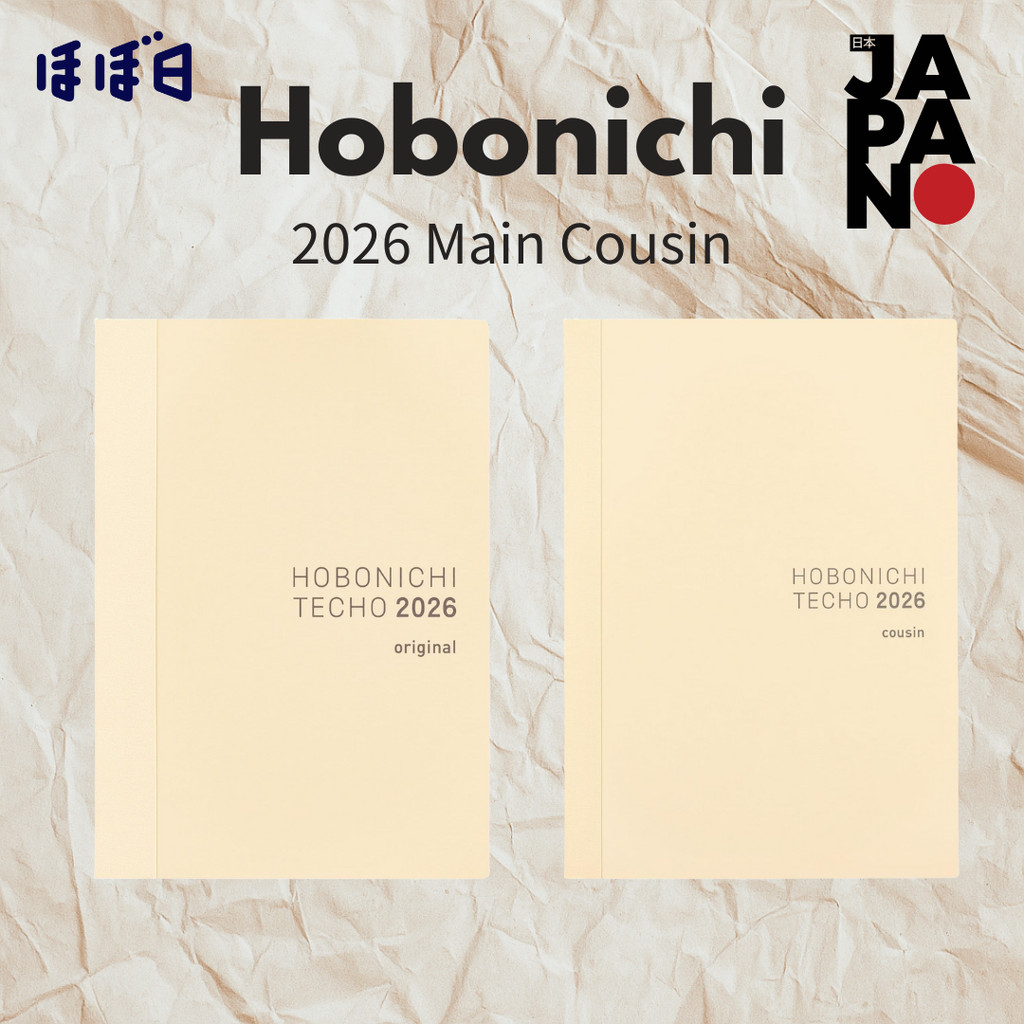 Hobonichi Techo 2026 Original Notebook [A6, One Page Per Day, January ...