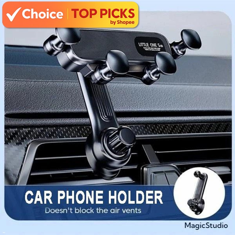 Phone Mount Holder with 360 Rotatable Adjustable Swing Arm Hand ...