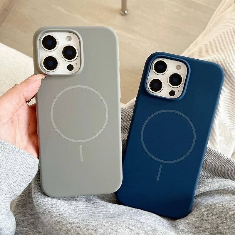 Real Liquid silicone phone case for iPhone 16 pro max 15 plus 14 13 12 ...
