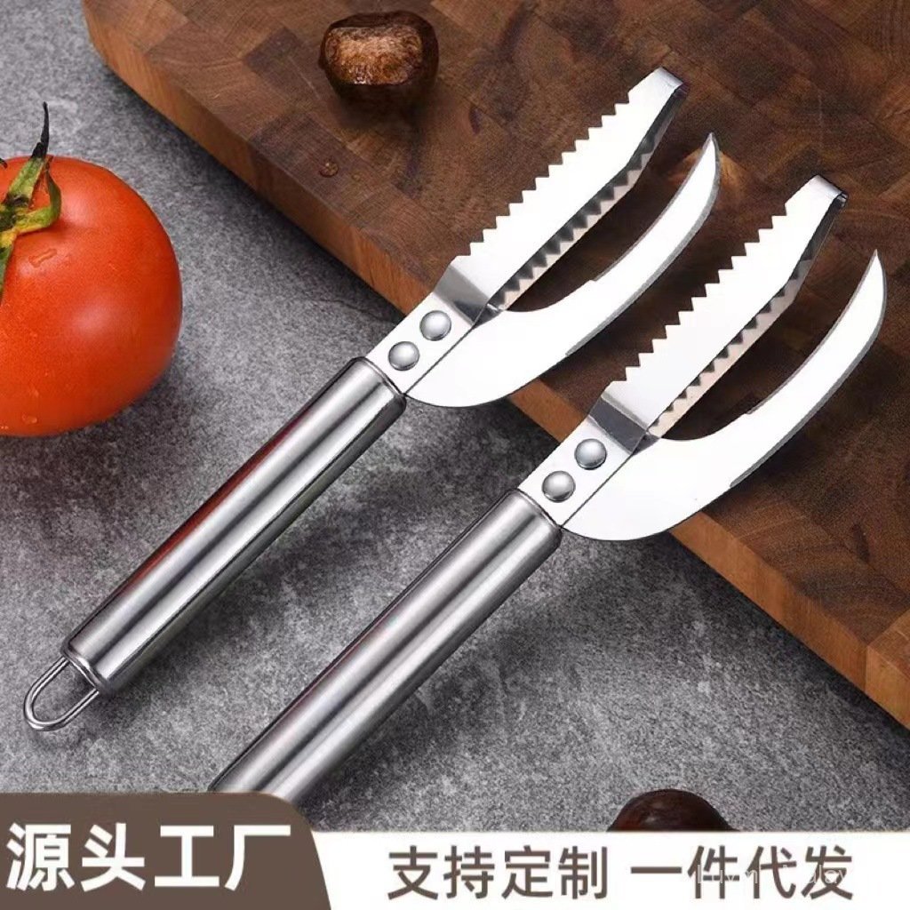 Alat Pengikis Sisik Ikan Manual Penyingkiran Sisik Ikan Keluli Tahan ...