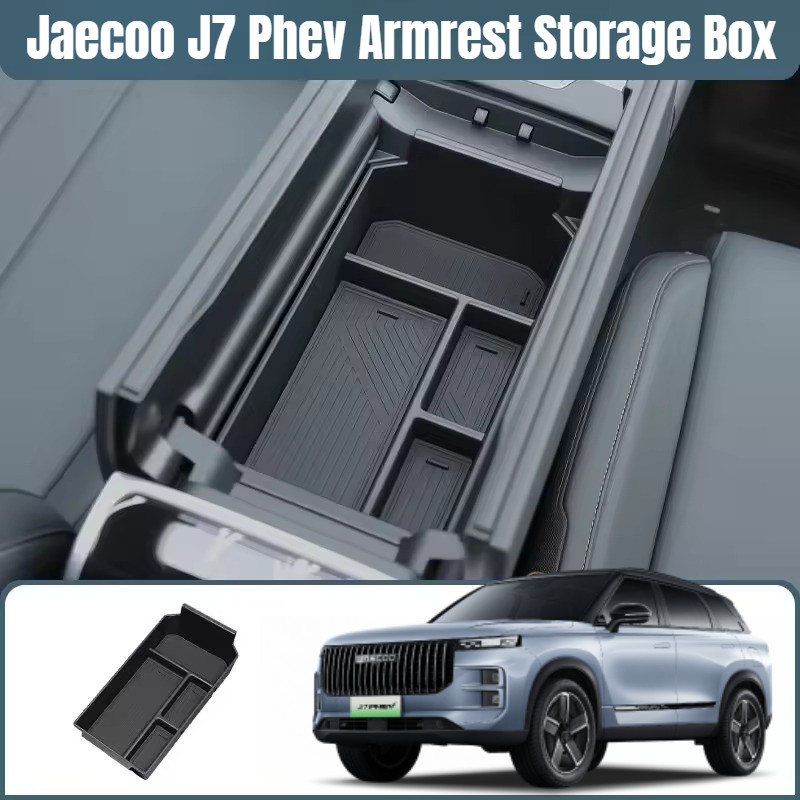 Jaecoo J7 Phev (2025-2026) Armrest Storage Box Jaecoo J7 Phev Armrest ...