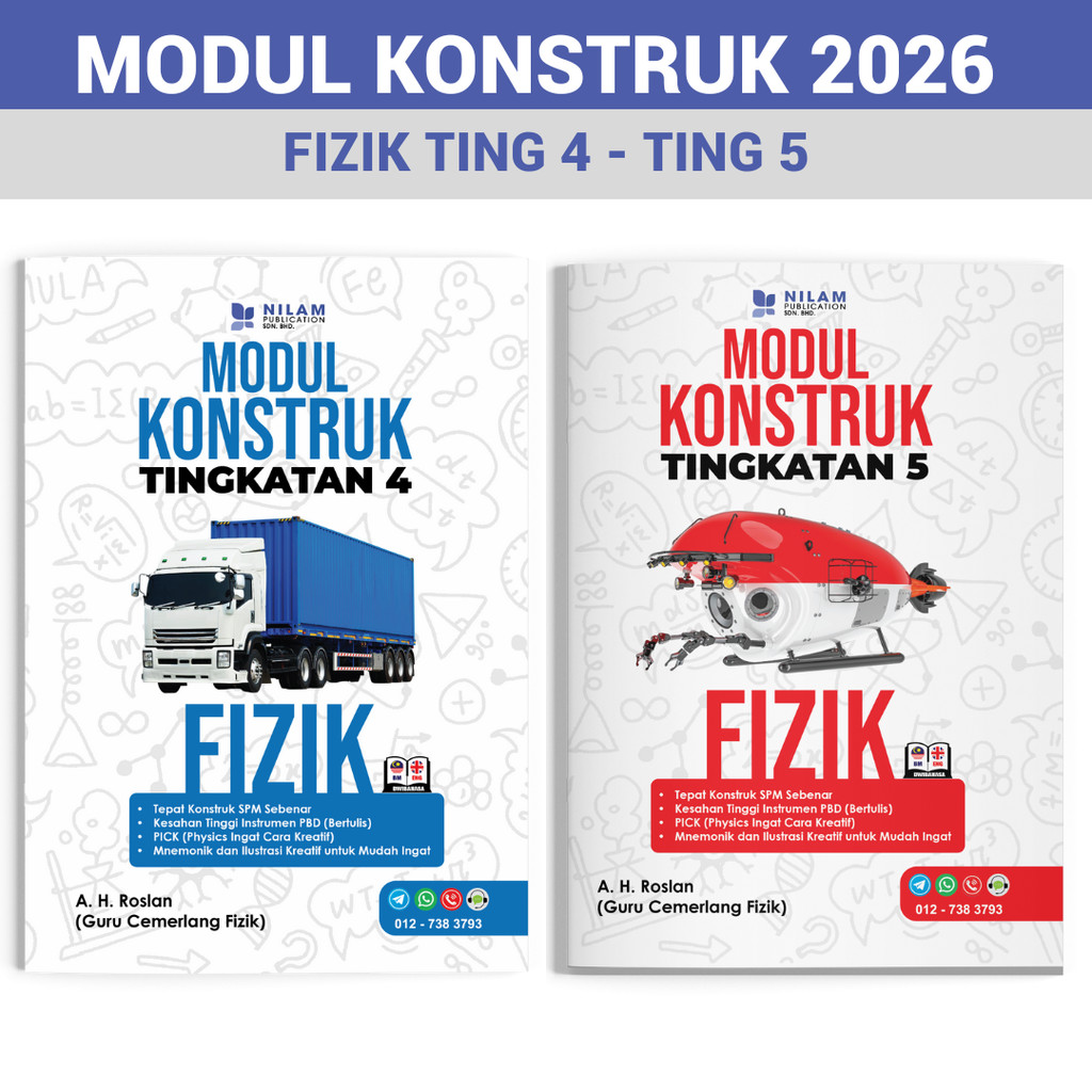 NILAM Modul Konstruk Fizik Tingkatan 4 5 (2026) Dwibahasa | Shopee Malaysia