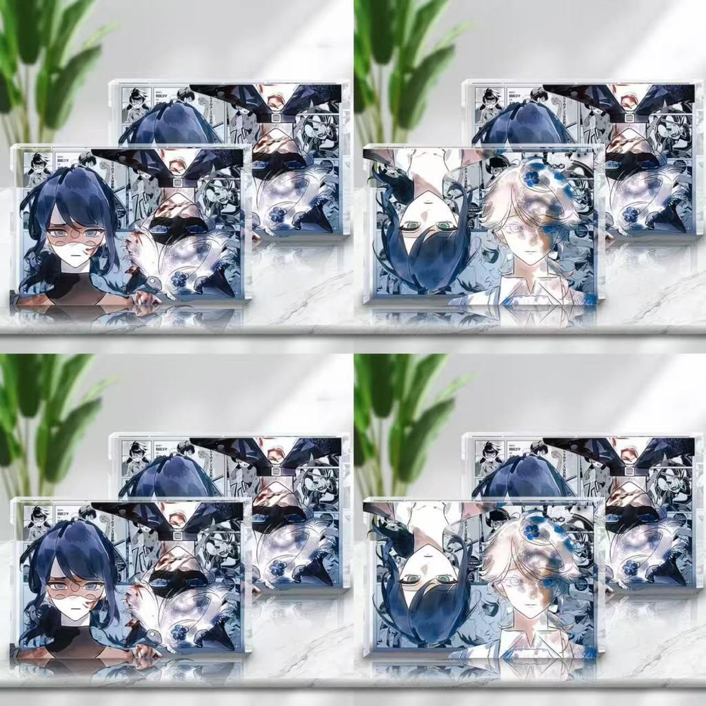 Miracle Girl Acrylic Brick Crystal Photo Frame Ladybug Radi Black Cat ...