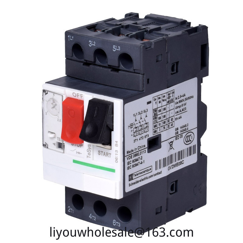 GV2-ME Motor Circuit Breaker Overheating Overload Motor Protection ...