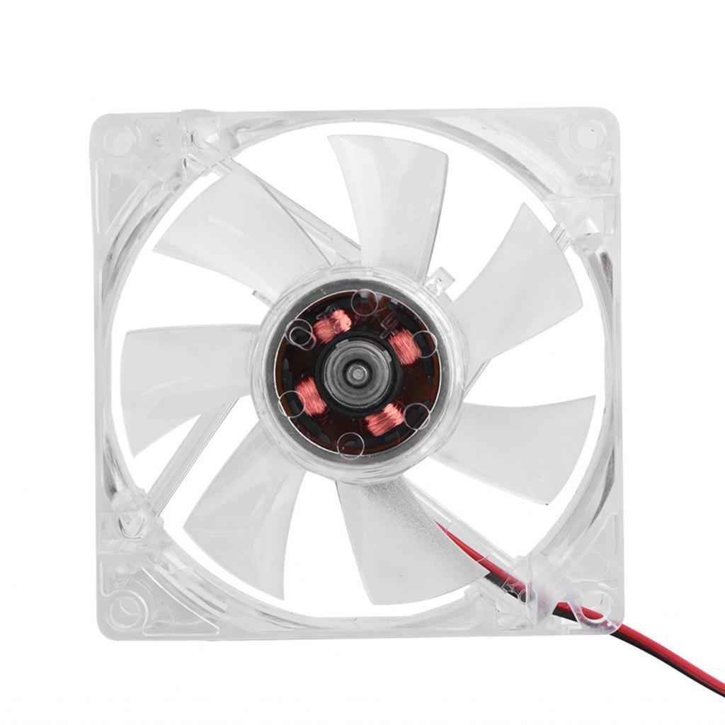 apill 80mm LED Light 12V 4Pin Mute PC Case 2500 RPM Cooling Fan ...