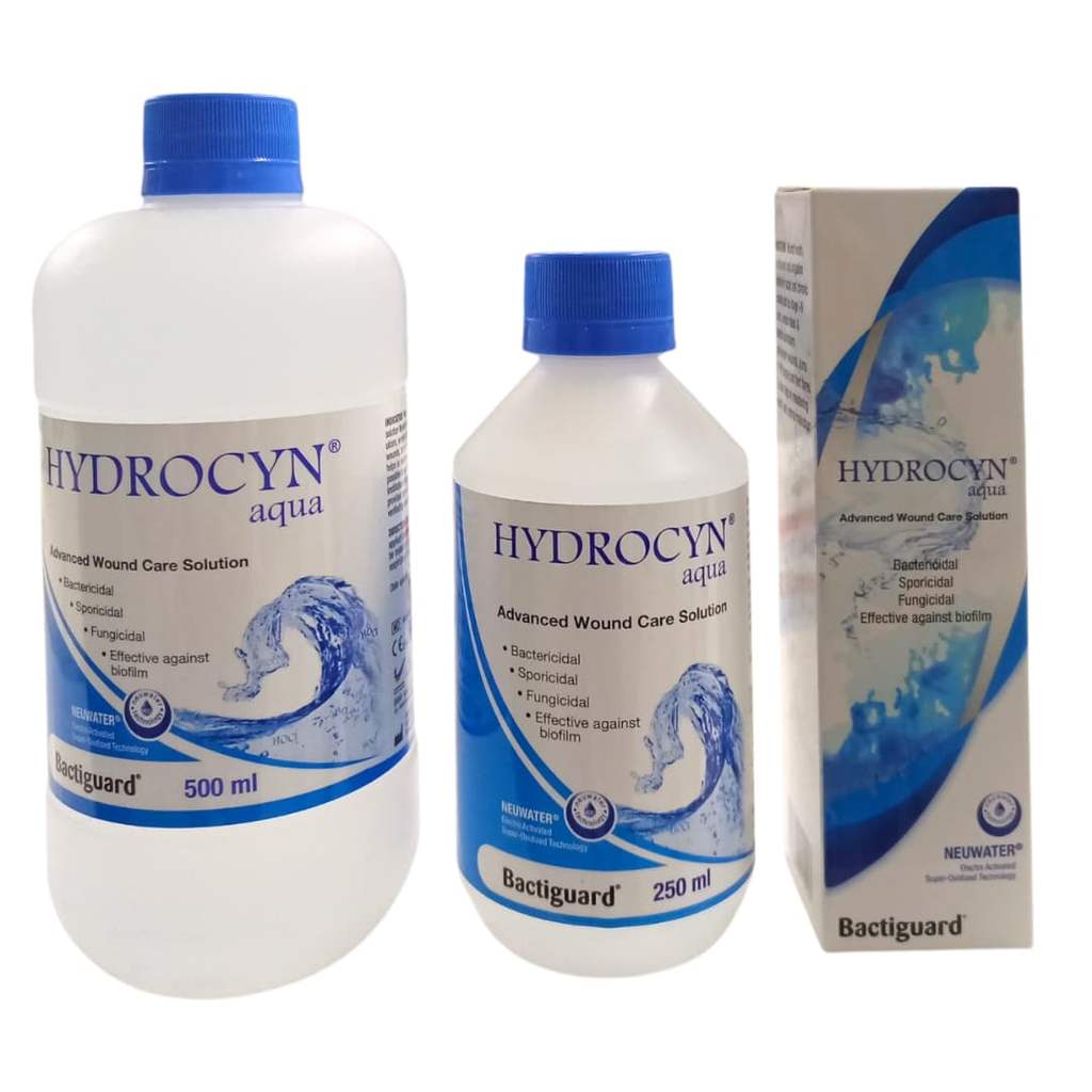 HYDROCYN AQUA SOLUTION ADVANCED WOUND CARE SOLUTION 100ML (EXP: 01/2026 ...