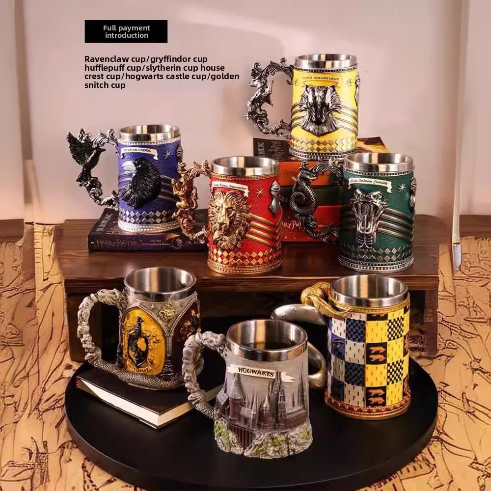 Harry Potter Four Magic Academy Glasses | Shopee Malaysia