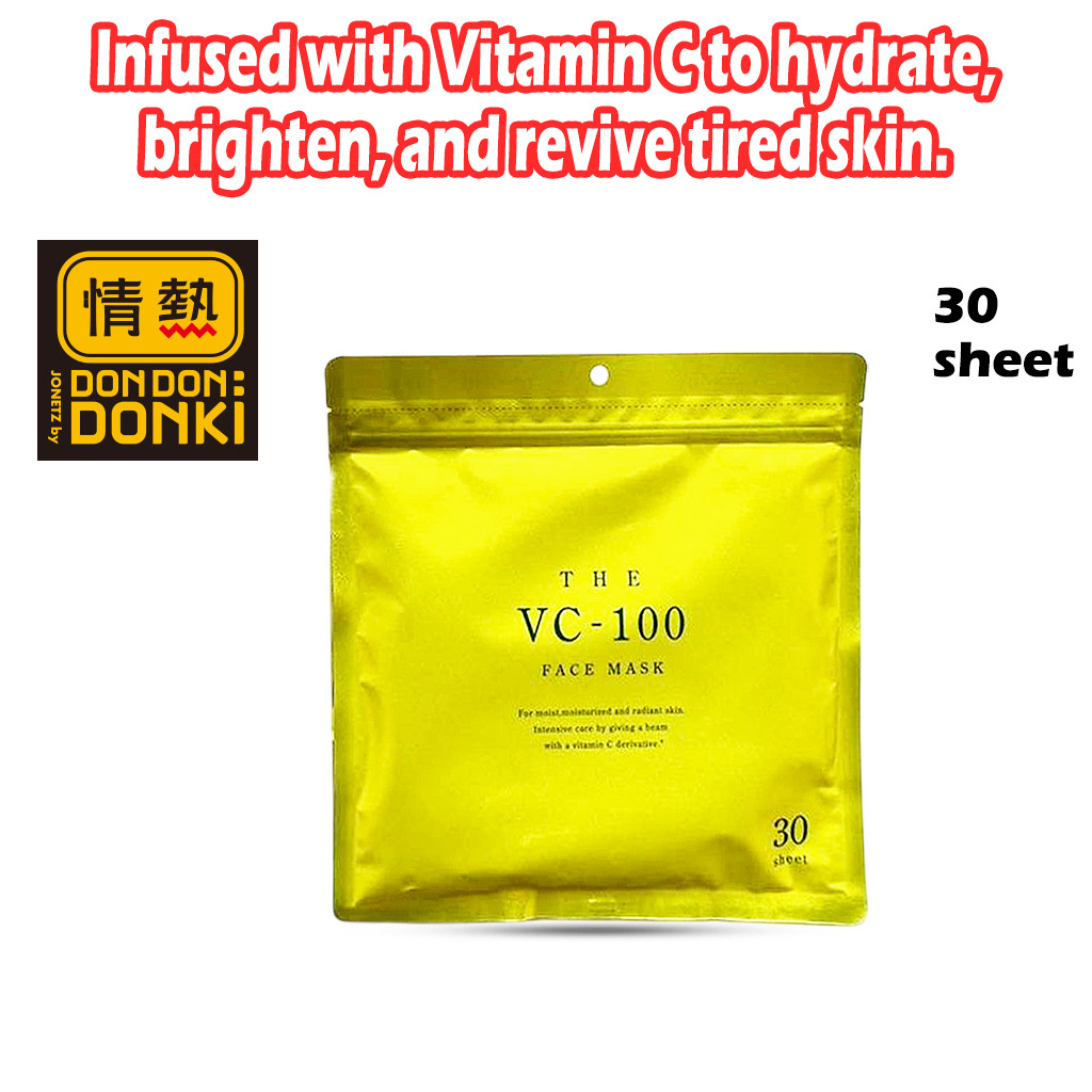 [DONKI] The VC-100 Face Mask 30s | Shopee Malaysia