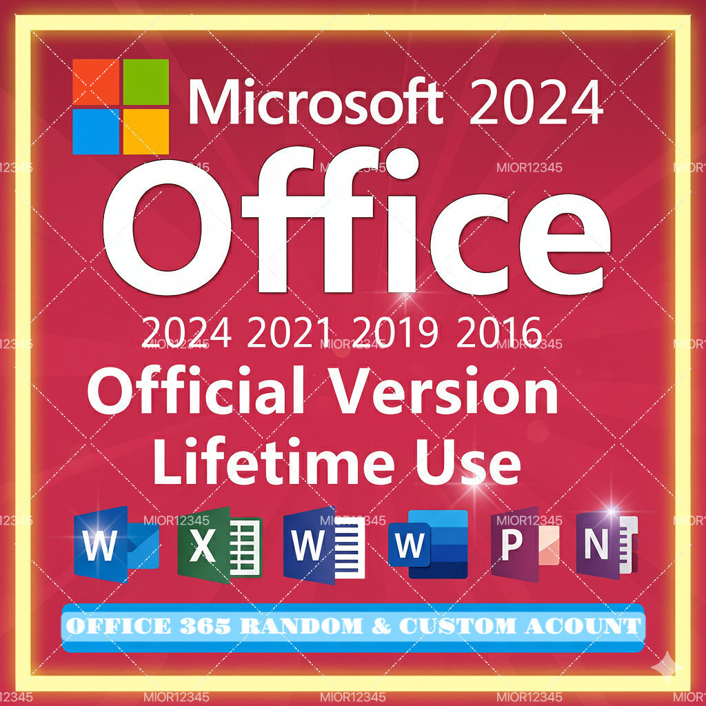 WINDOWS MICROSOFT OFFICE 365 | 2024 | 2021 | 2019 | 2016 | 2013 | 2010 ...