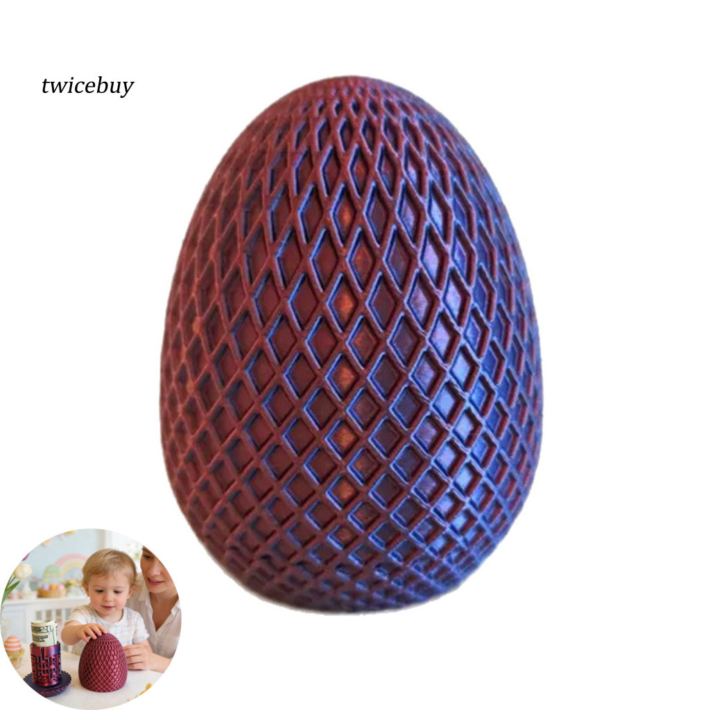 [TY] Maze Egg with Hidden Compartment 3d Printed Easter Egg Egg Shaped ...