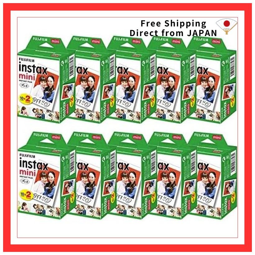 Fujifilm Instax Mini Film JP2 Value Pack (200 Sheets) Original Credit ...