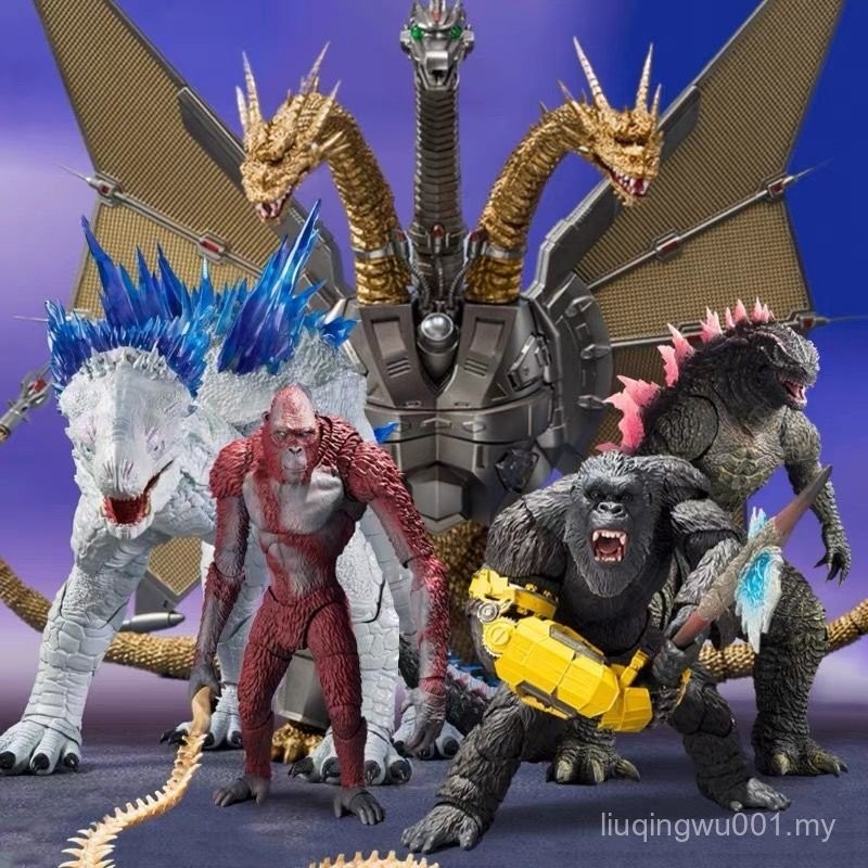 Godzilla Figure Movable Version Model King of Monsters Godzilla vs King ...