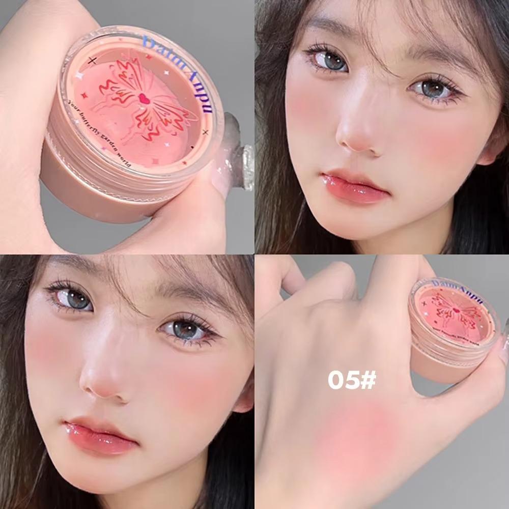 XIANEE Cheek Blush Cream, Long-Lasting Swelling Color Cream Blusher ...