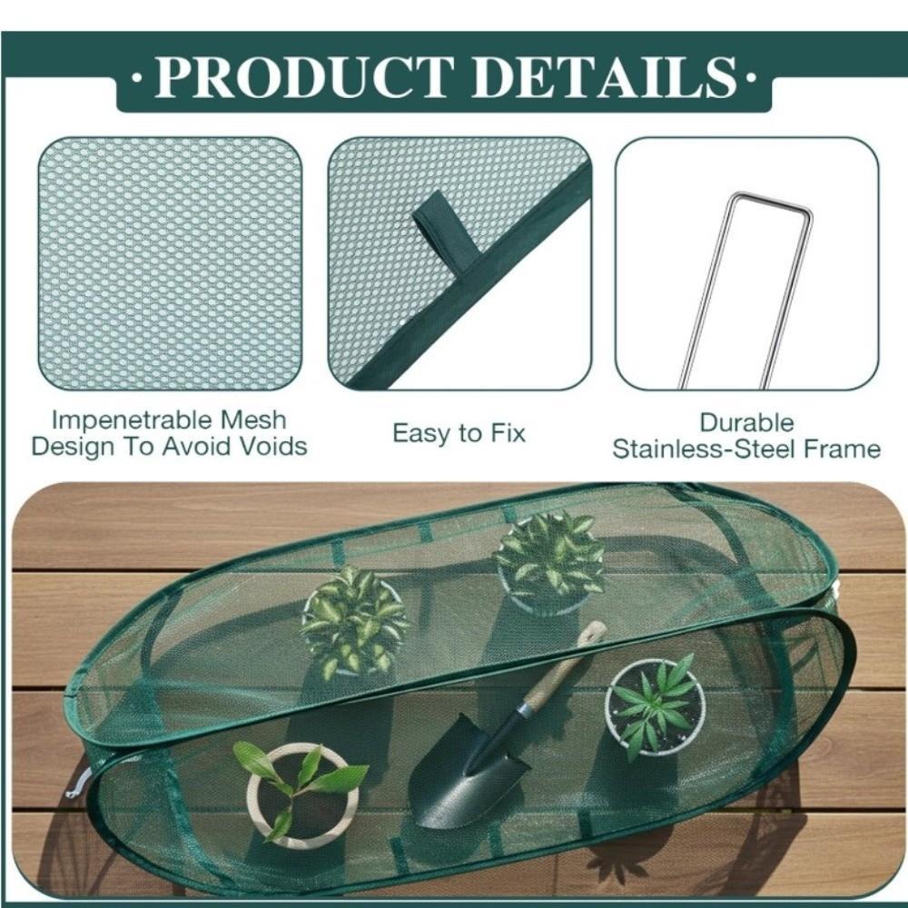 SDEER Garden Row Covers, Anti-frost Folding Plant Protection Netting ...