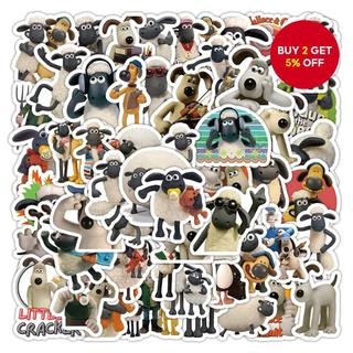 Shaun The Sheep Animal Stickers 60Pcs Cute Stickers Waterproof Stickers ...