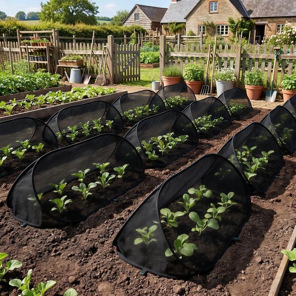 SDEER Garden Row Covers, Anti-frost Folding Plant Protection Netting ...