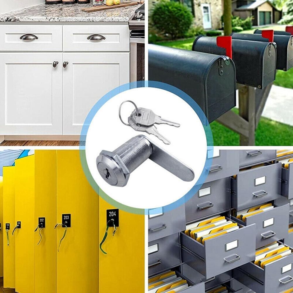 [CRAZYSPE]Cam Lock for Door Locker Cabinet Drawer Cupboard Mailbox 20mm ...