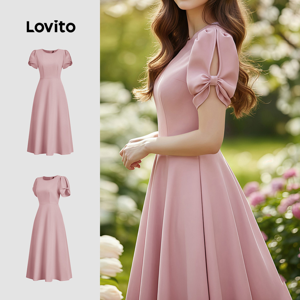 Lovito Elegant Dress Split Formal/wedding/bridesmaid Spring/summer ...