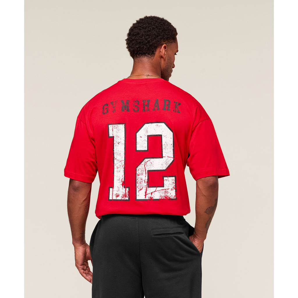 American Style Fitness Sports Power Campus Graphic Tee 100% Premium ...