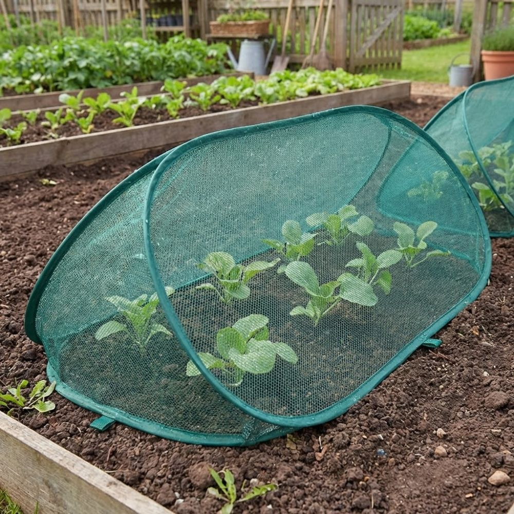 SDEER Garden Row Covers, Anti-frost Folding Plant Protection Netting ...