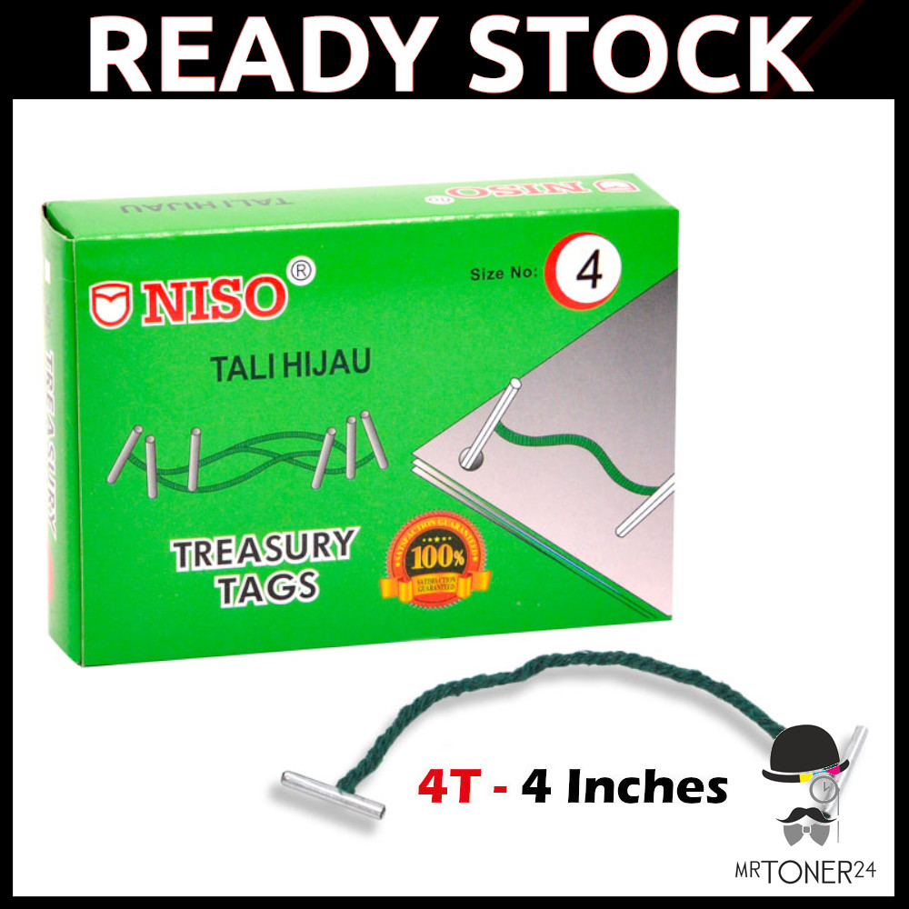 Treasury Tags / Tali Hijau (4T / 5T / 6T / 7T / 8T / 9T / 10T / 12T) 8 ...