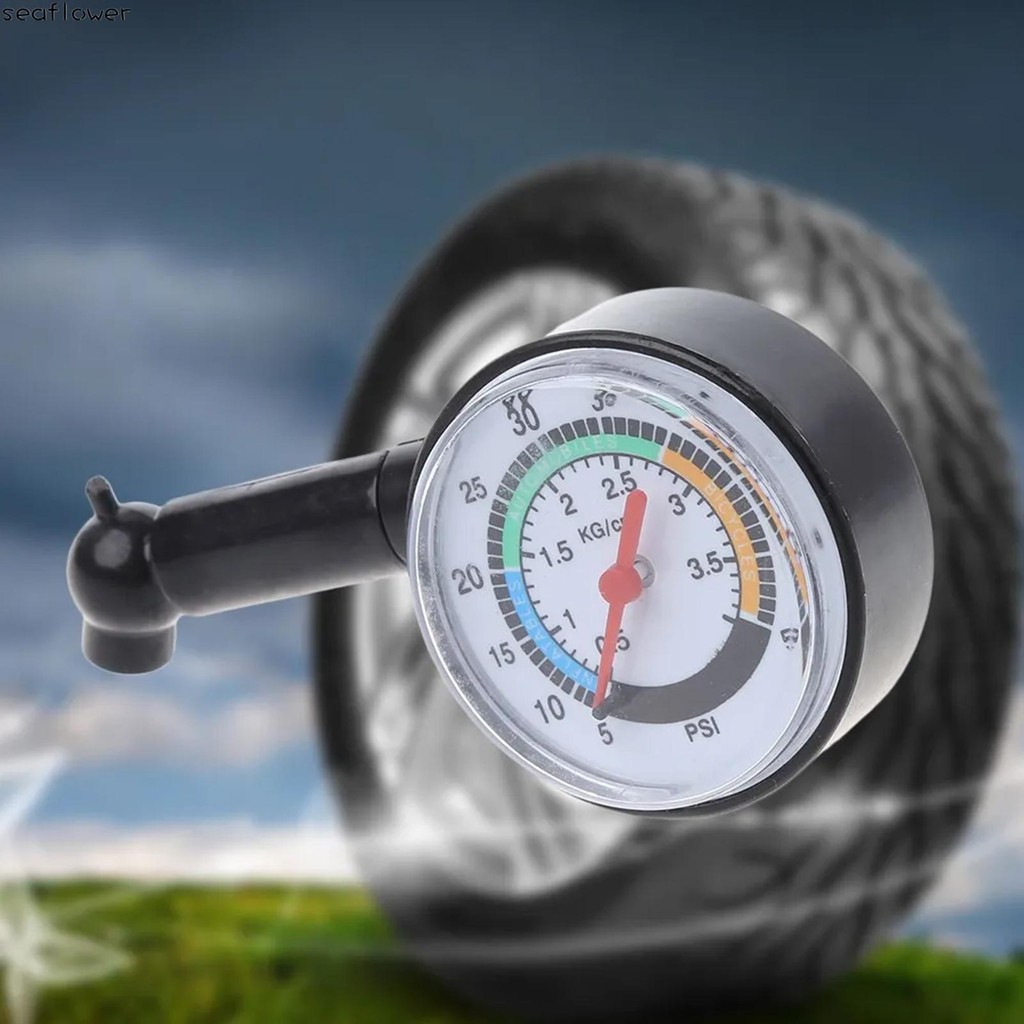 Car Pressure Gauge - Auto Tire Air Pressure Meter | Shopee Malaysia