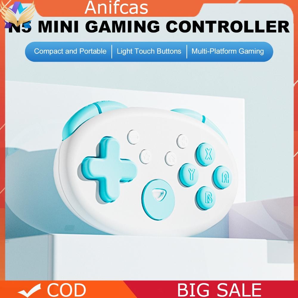 Cute Gaming Controller 200mAh Portable Joystick 4 Modes Wireless Mini ...