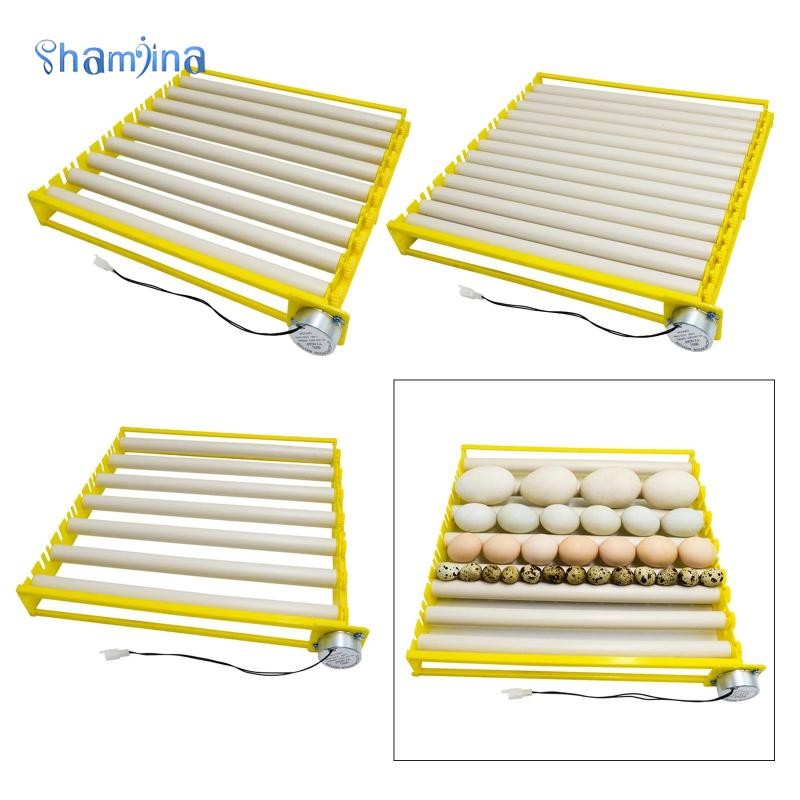 [Shamjina] Automatic 360 Egg Turner Roller Tray Farm Incubation Tool ...