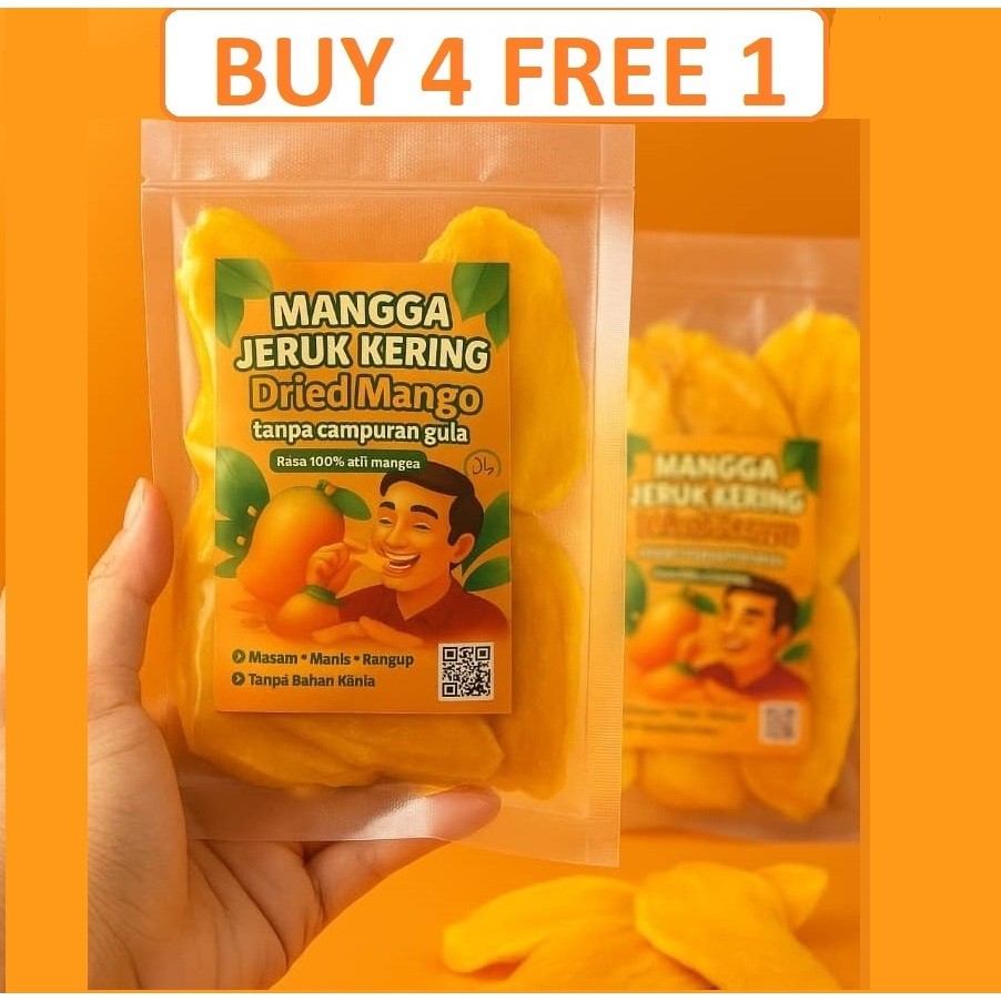 Jeruk Mangga Kering by Muslim, Dry Manggo Original | Shopee Malaysia
