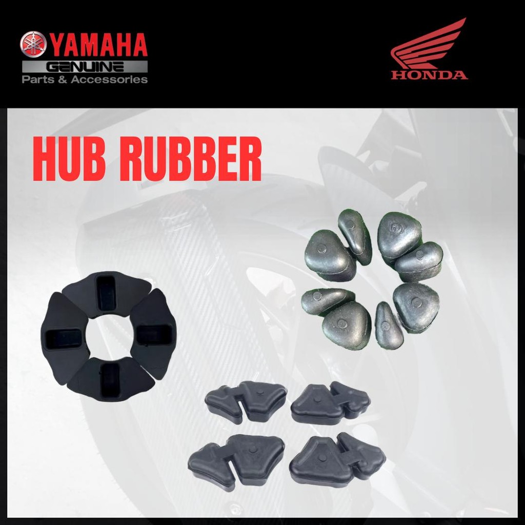 HUB GETAH RUBBER YAMAHA Y110/HUB RUBBER HONDA EX5 & FUTURE | Shopee ...