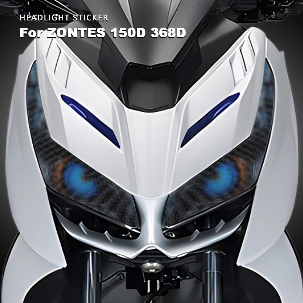 Headlight Sticker Waterproof Motorcycle Decals for Zontes 150D 368D ...