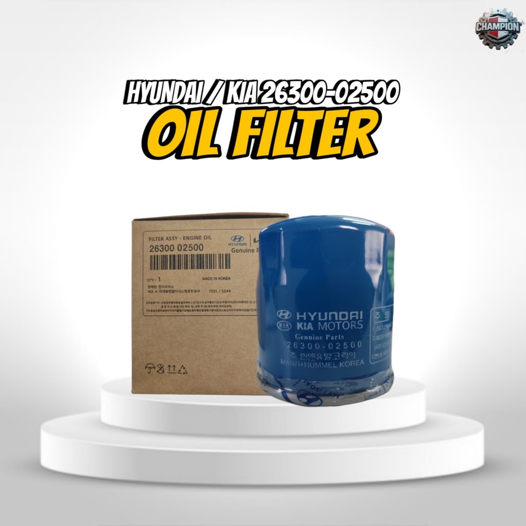 OIL FILTER HYUNDAI KIA CITRA SPECTRA SEPHIA FORTE ELANTRA GETZ FORTE ...